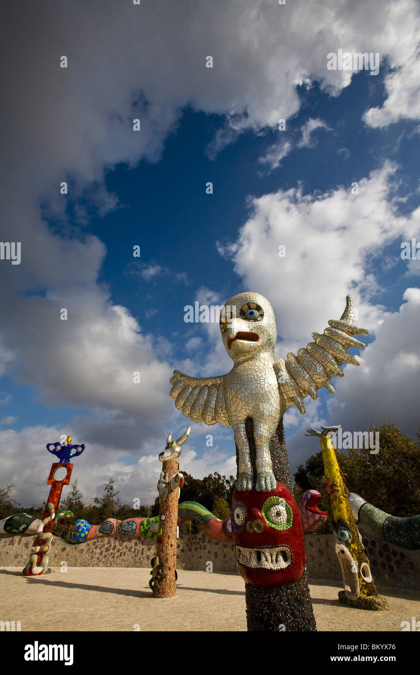 Queen Califia's Magical Circle garden, by artist Niki De Saint Phalle ...