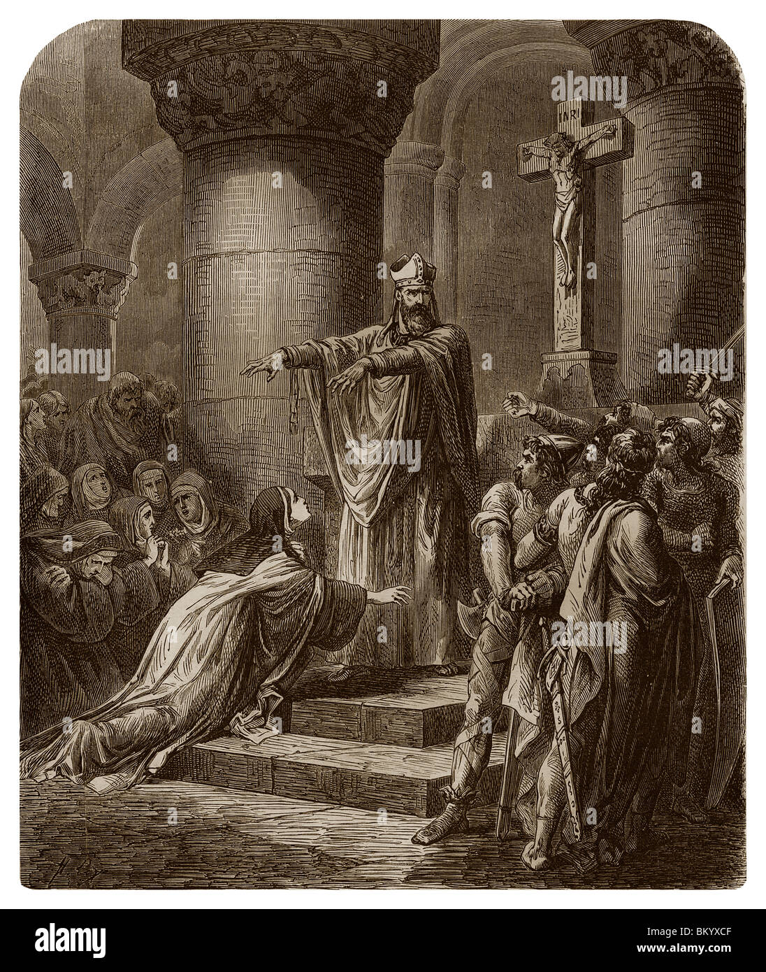In 550, Saint Radegund, fourth wife of Chlothar I, asked Bishop Saint ...