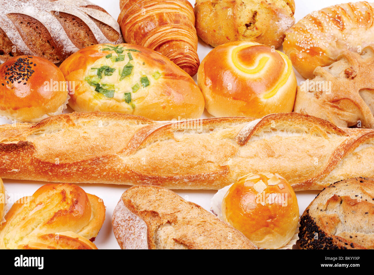 close-up of bread Stock Photo - Alamy