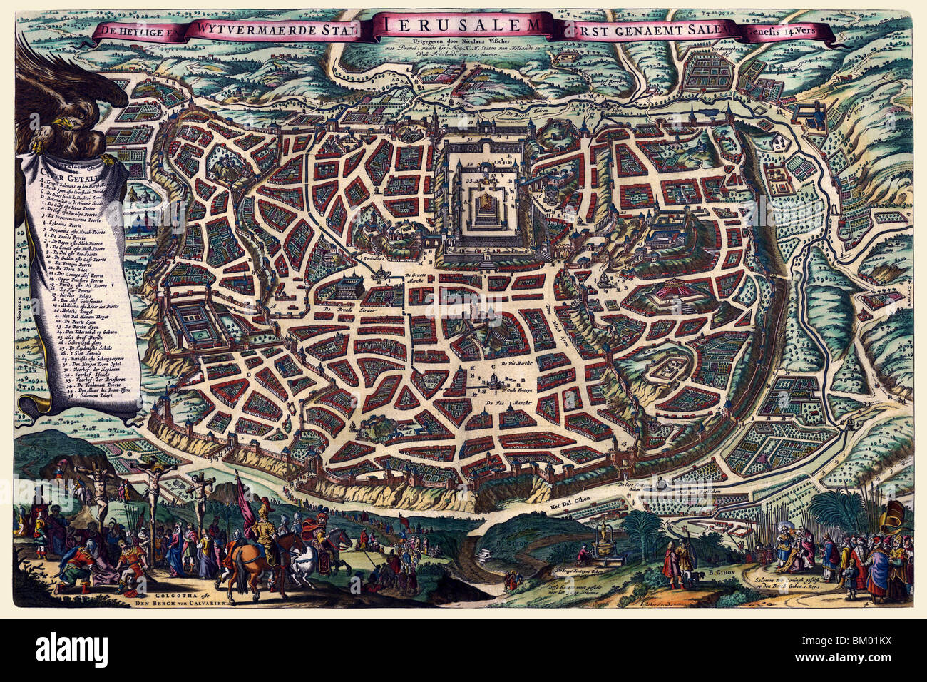 Solomon's Temple - Jerusalem Stock Photo - Alamy