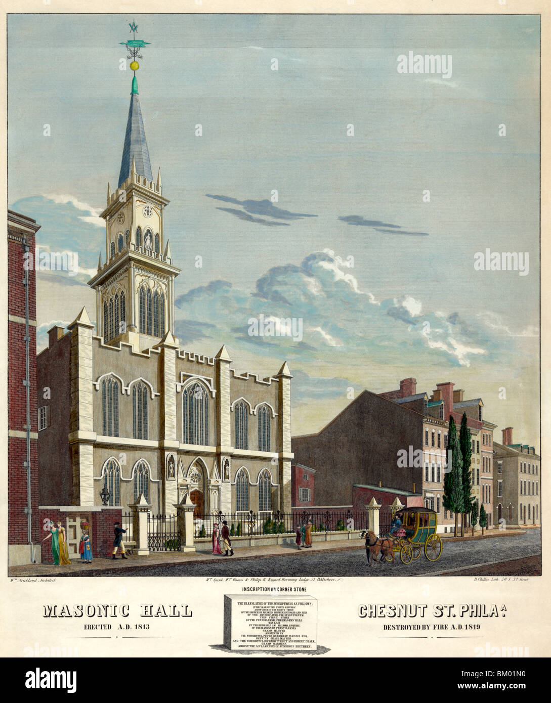 Symbols - Masonic Hall - Philadelphia Stock Photo - Alamy