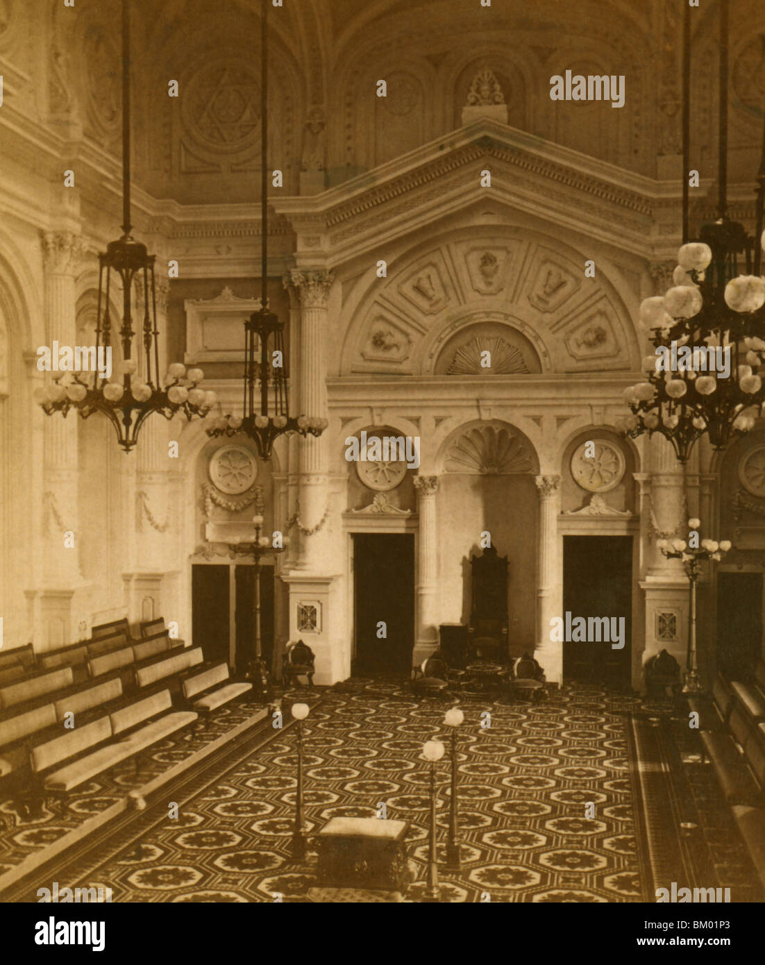 Freemasons hall interior hi-res stock photography and images - Alamy