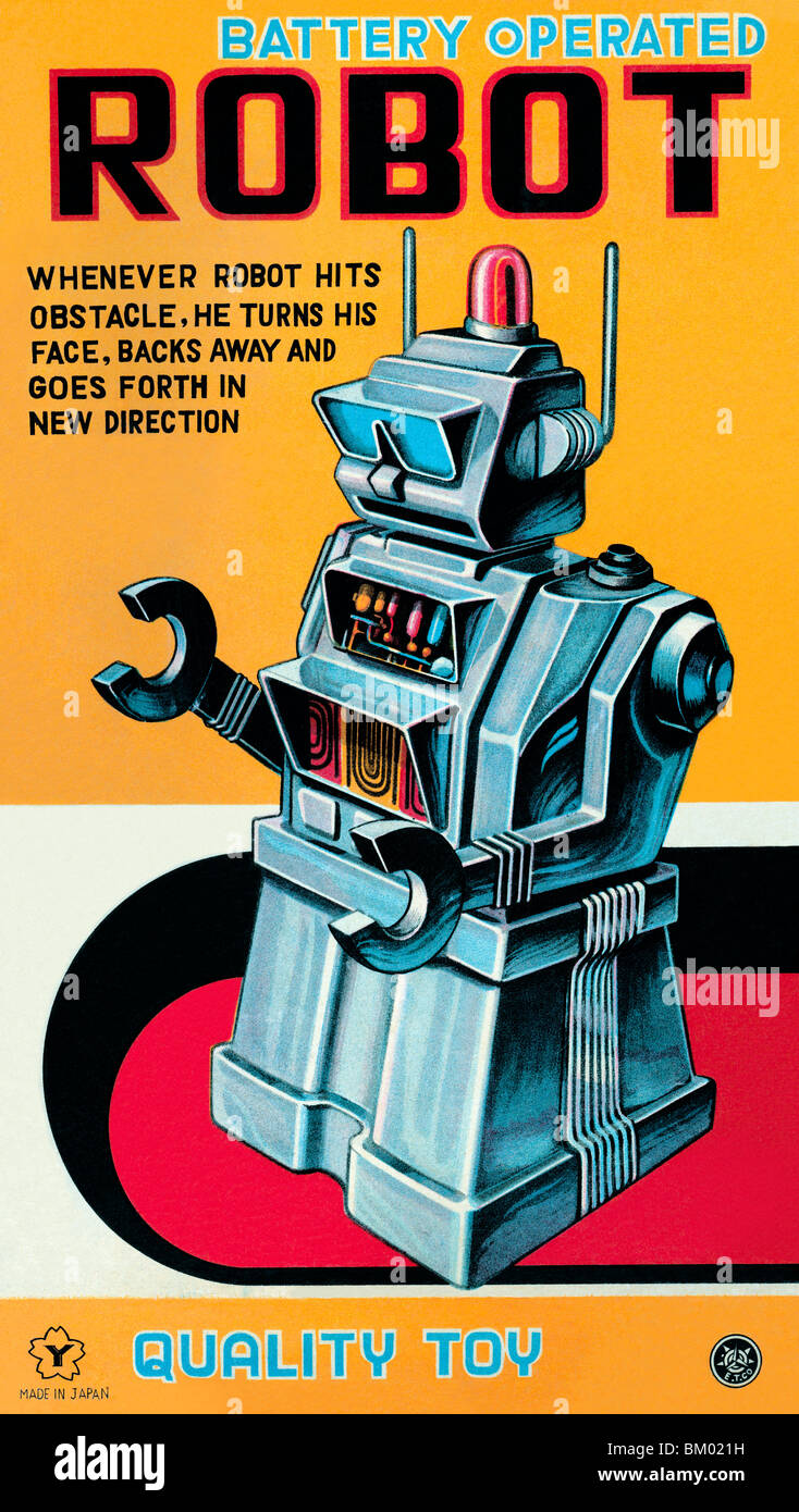 Battery Operated Robot Stock Photo - Alamy