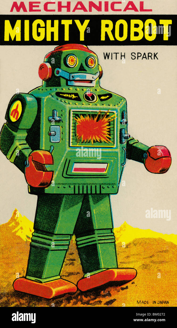 Mechanical Mighty Robot Stock Photo - Alamy