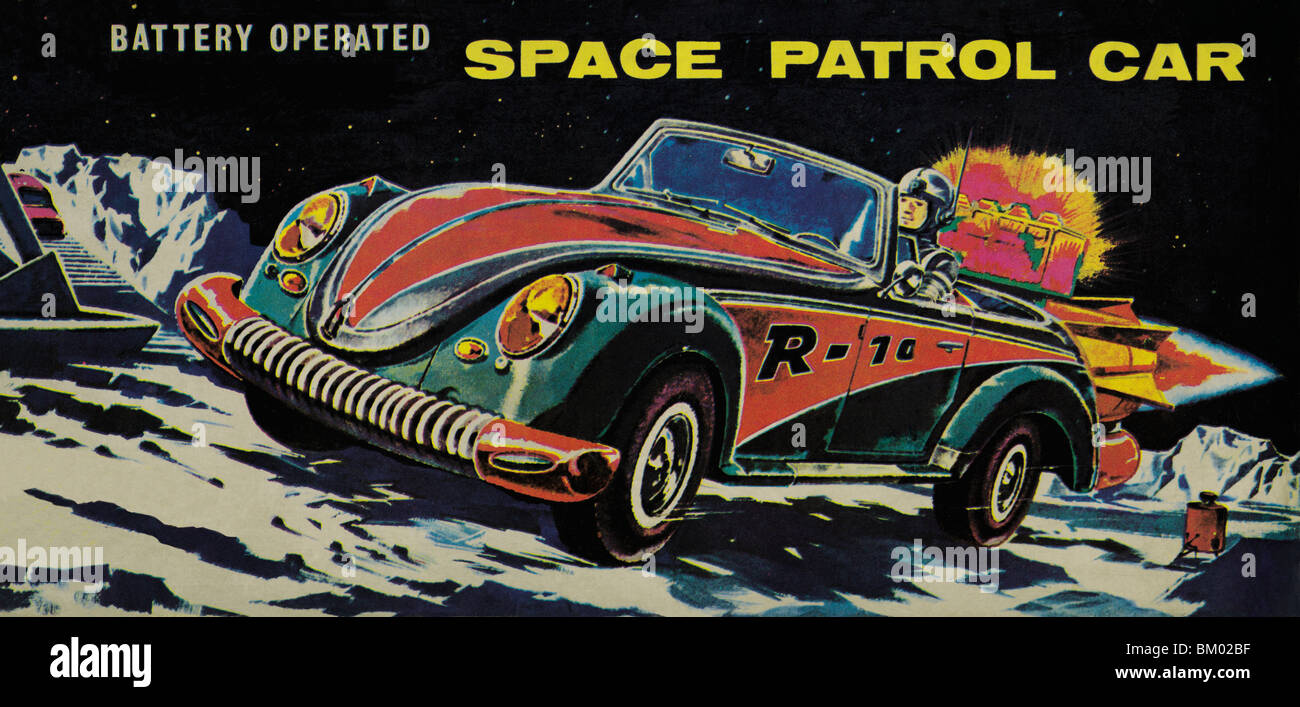 Space Patrol Car Stock Photo - Alamy