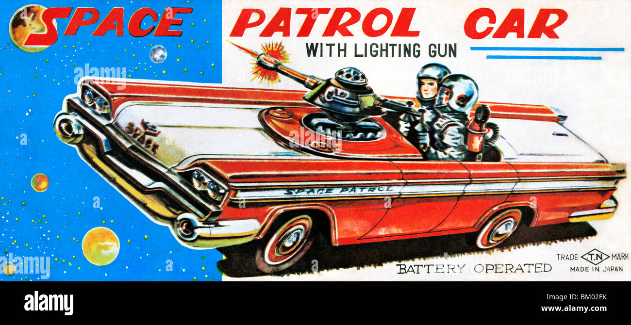 Space Patrol Car Stock Photo - Alamy
