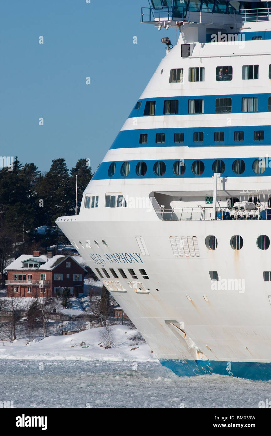 The Estonian owned ferry company Tallink Silja operates ferries across ...