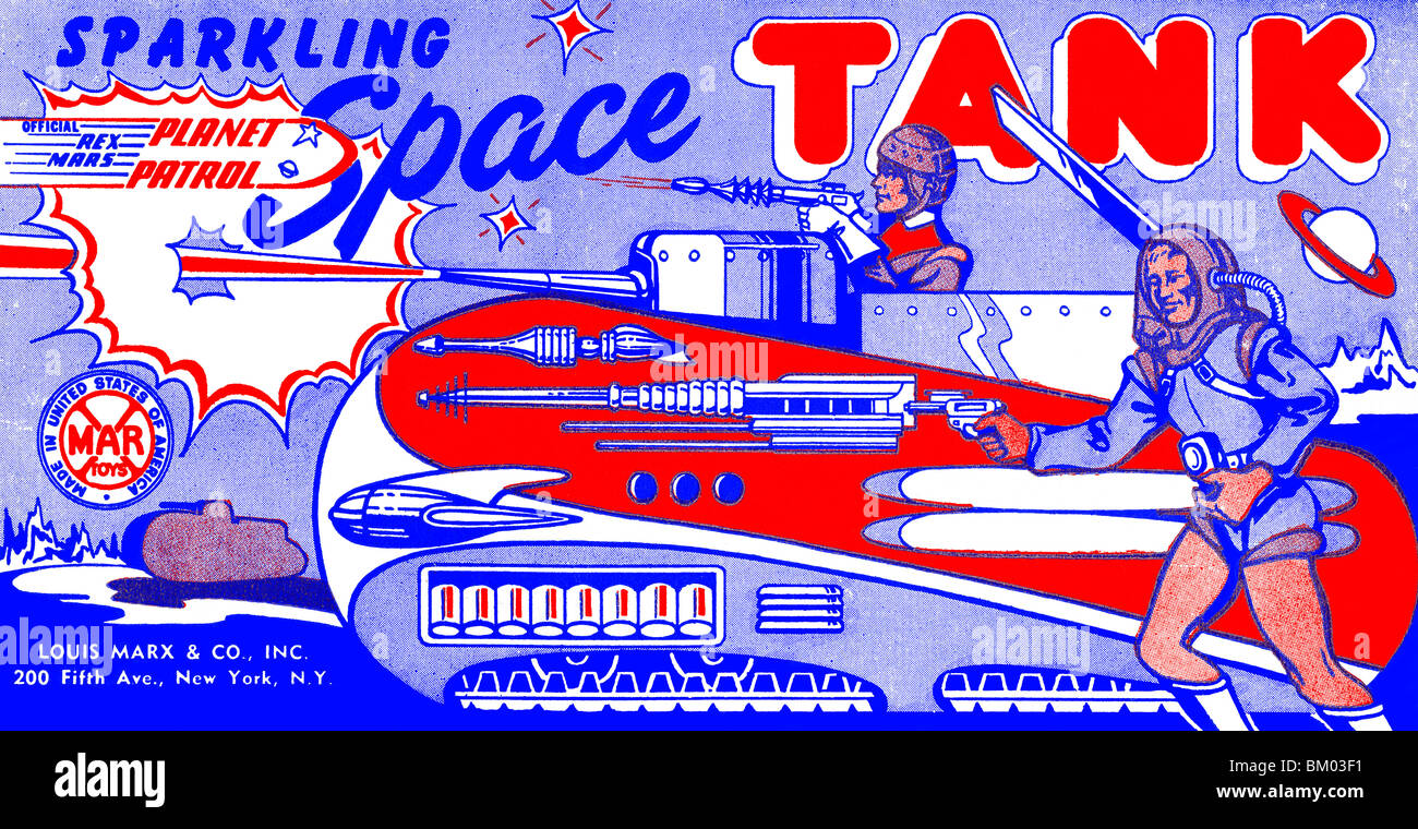 Planet Patrol Sparkling Space Tank Stock Photo - Alamy