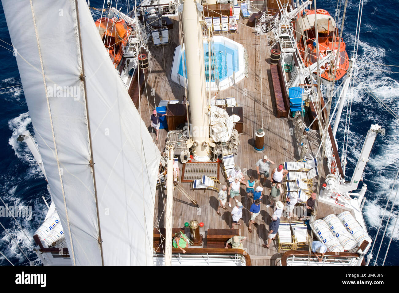 Star clipper deck hi-res stock photography and images - Alamy