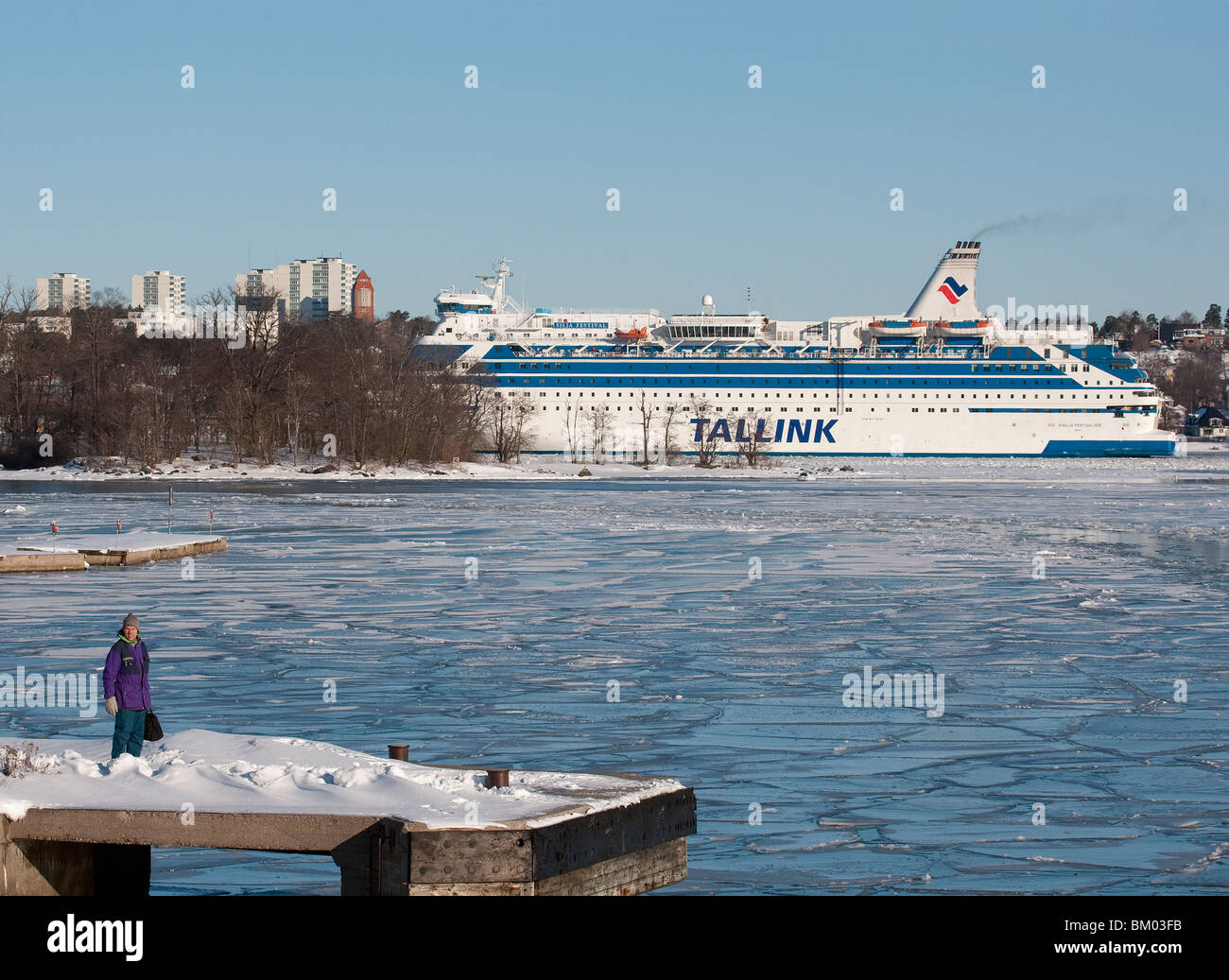 The Estonian owned ferry company Tallink Silja operates ferries across ...