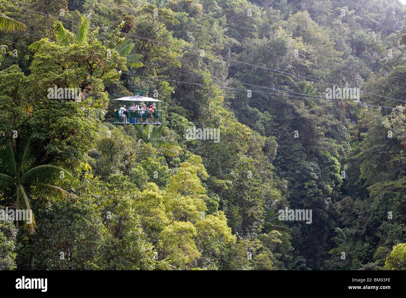 Dominica Rain Forest Aerial Tram, Morne Trois Piton National Park ...