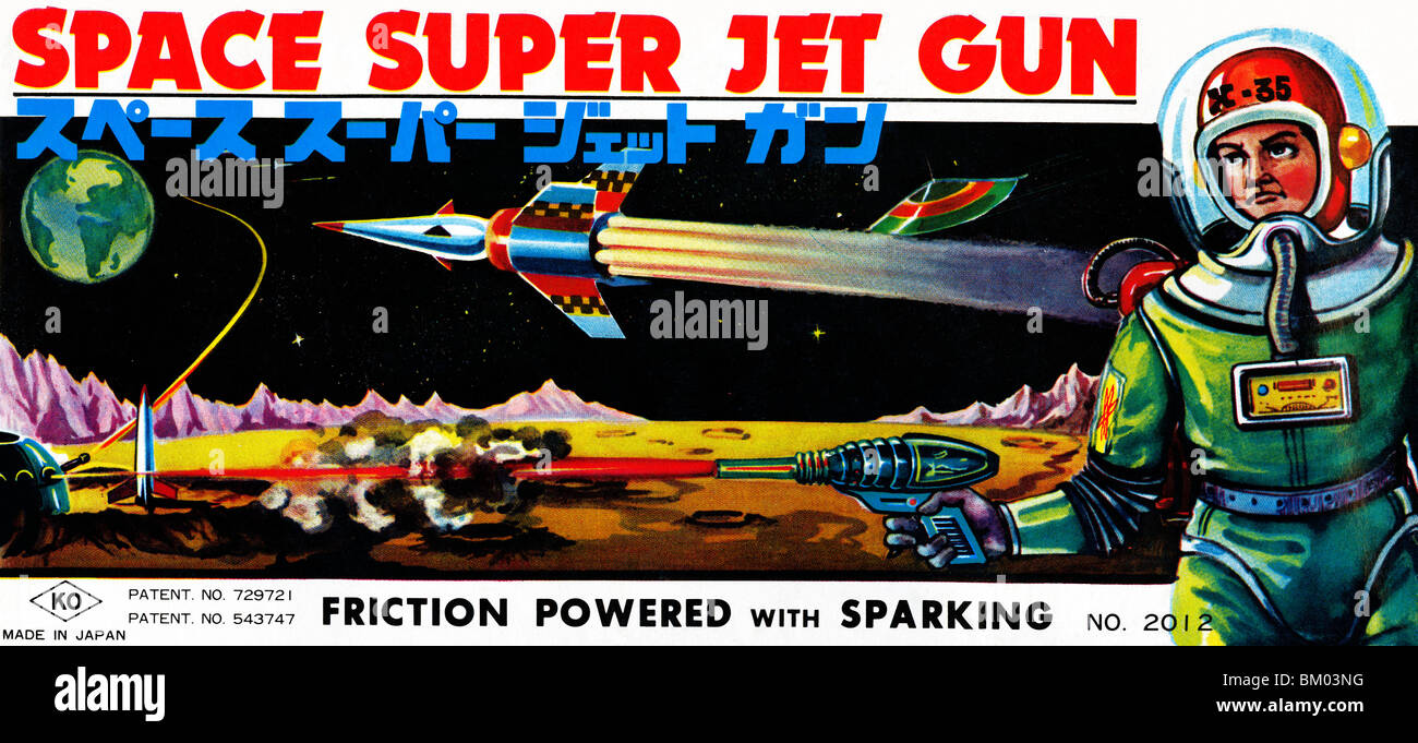 Space Super Jet Gun Stock Photo - Alamy