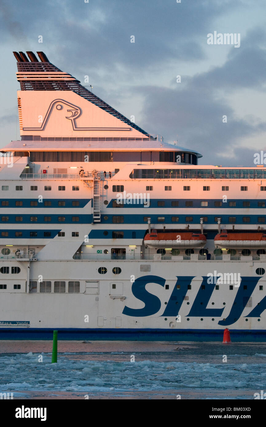 The Estonian owned ferry company Tallink Silja operates ferries across ...