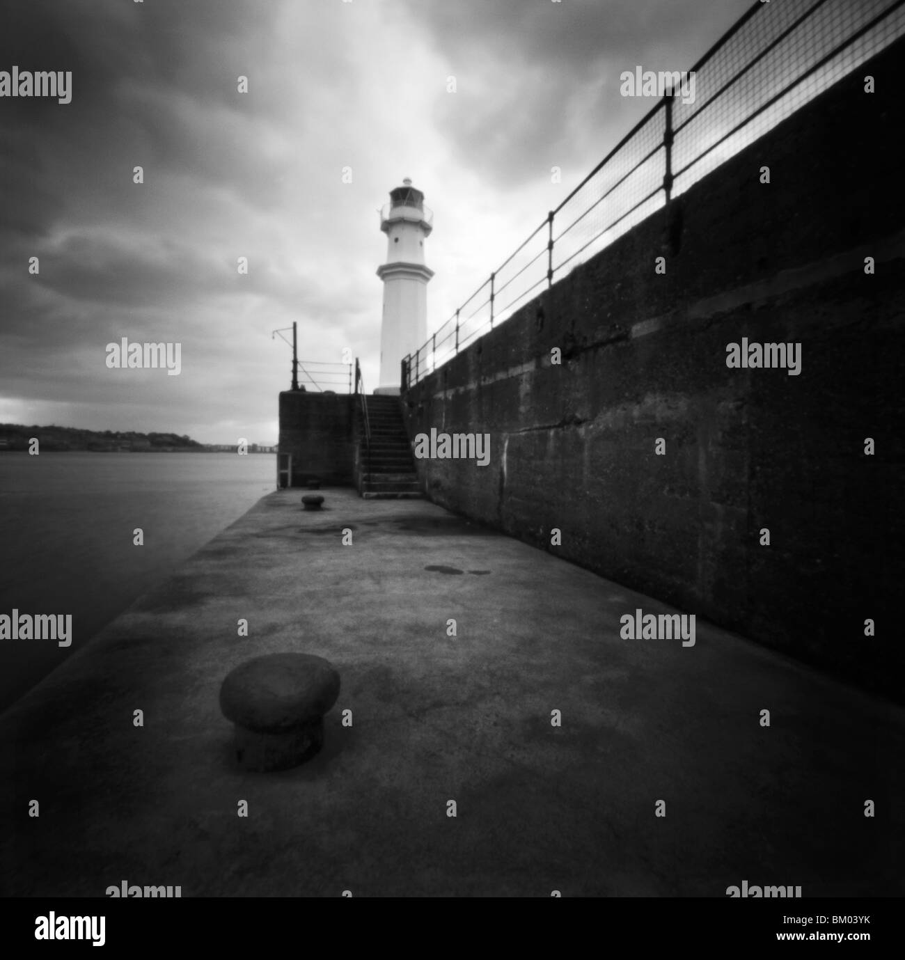 Warning do not enter storm water Black and White Stock Photos & Images ...