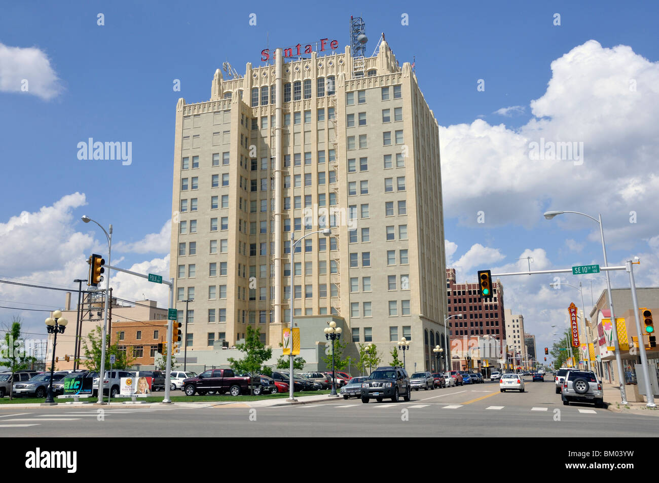 Amarillo downtown hi-res stock photography and images - Alamy