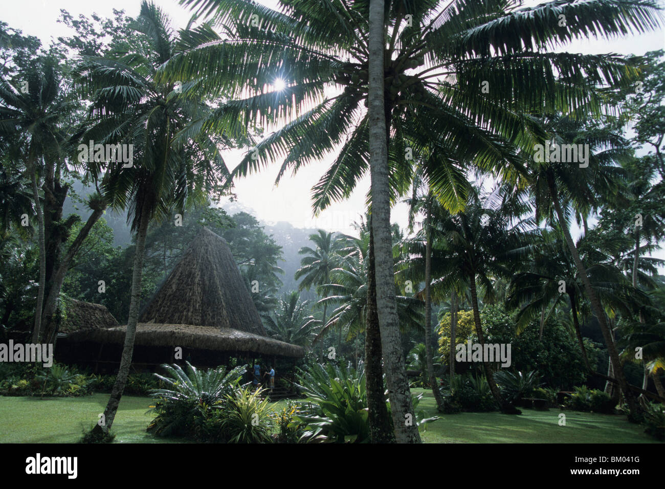 Qamea Beach Resort, Qamea Island, near Taveuni, Fiji Stock Photo - Alamy
