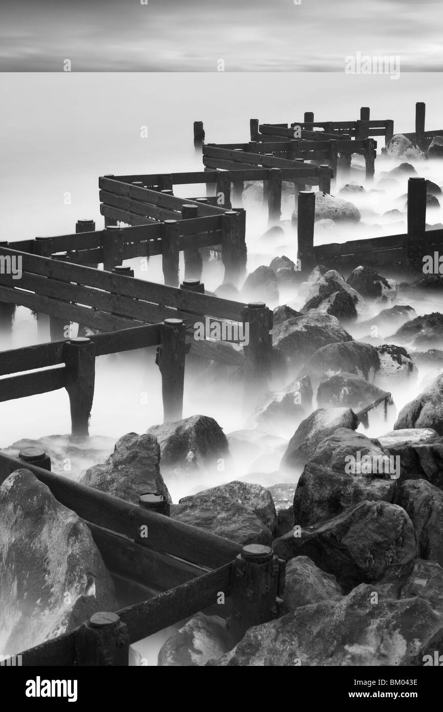 Dawn at Hurst Spit, Hampshire, UK Stock Photo - Alamy