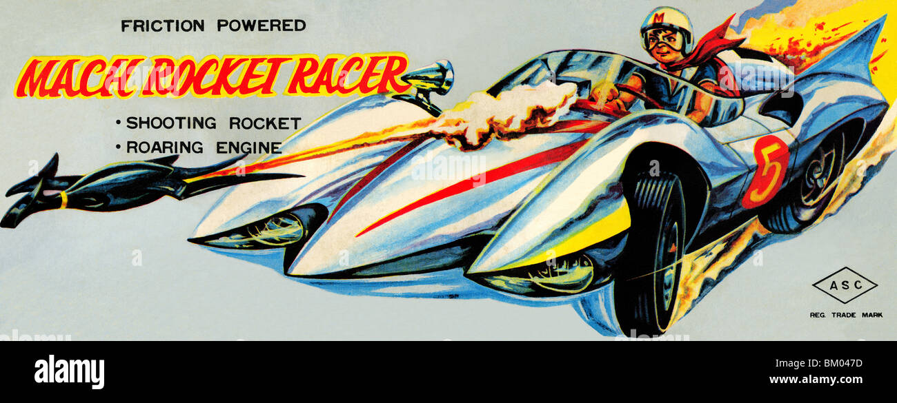 Mach Rocket Racer Stock Photo - Alamy