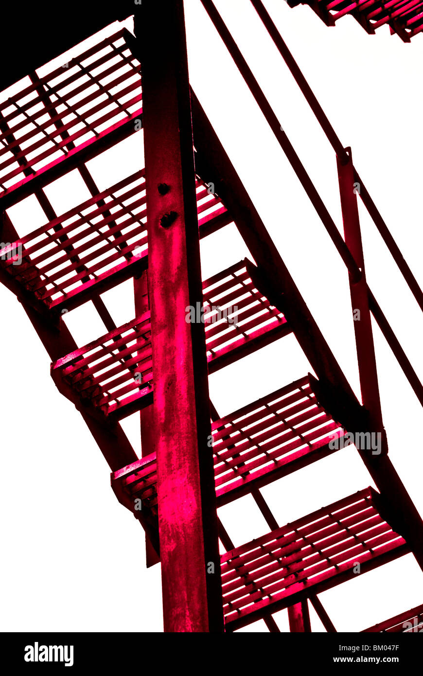 Step steps fire escape hi-res stock photography and images - Alamy