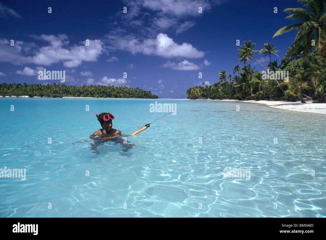 One foot island, aitutaki, cook islands hi-res stock photography and ...