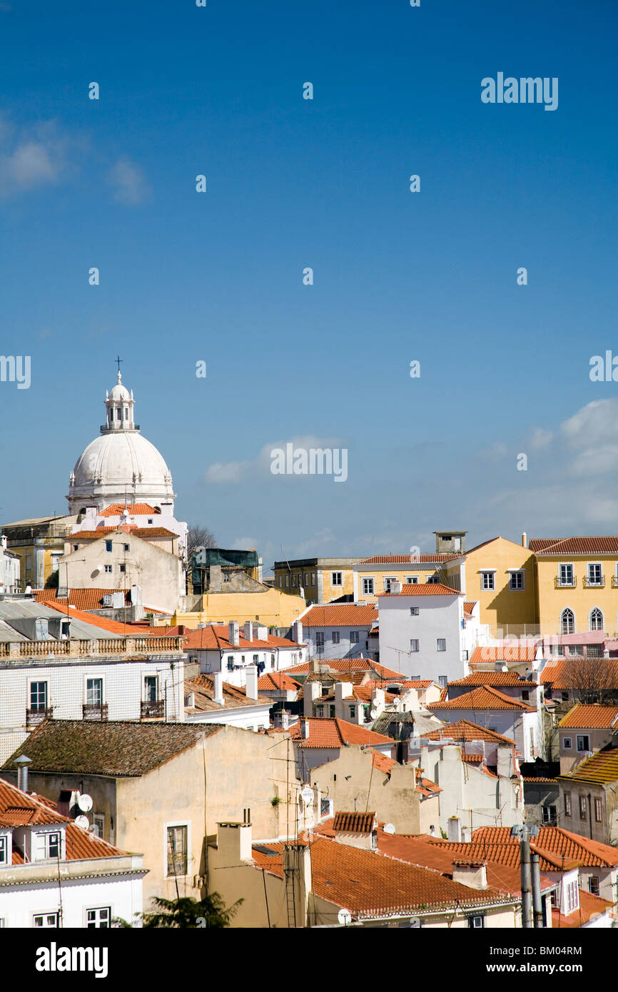 View on dome of igreja de santa engracia hi-res stock photography and ...