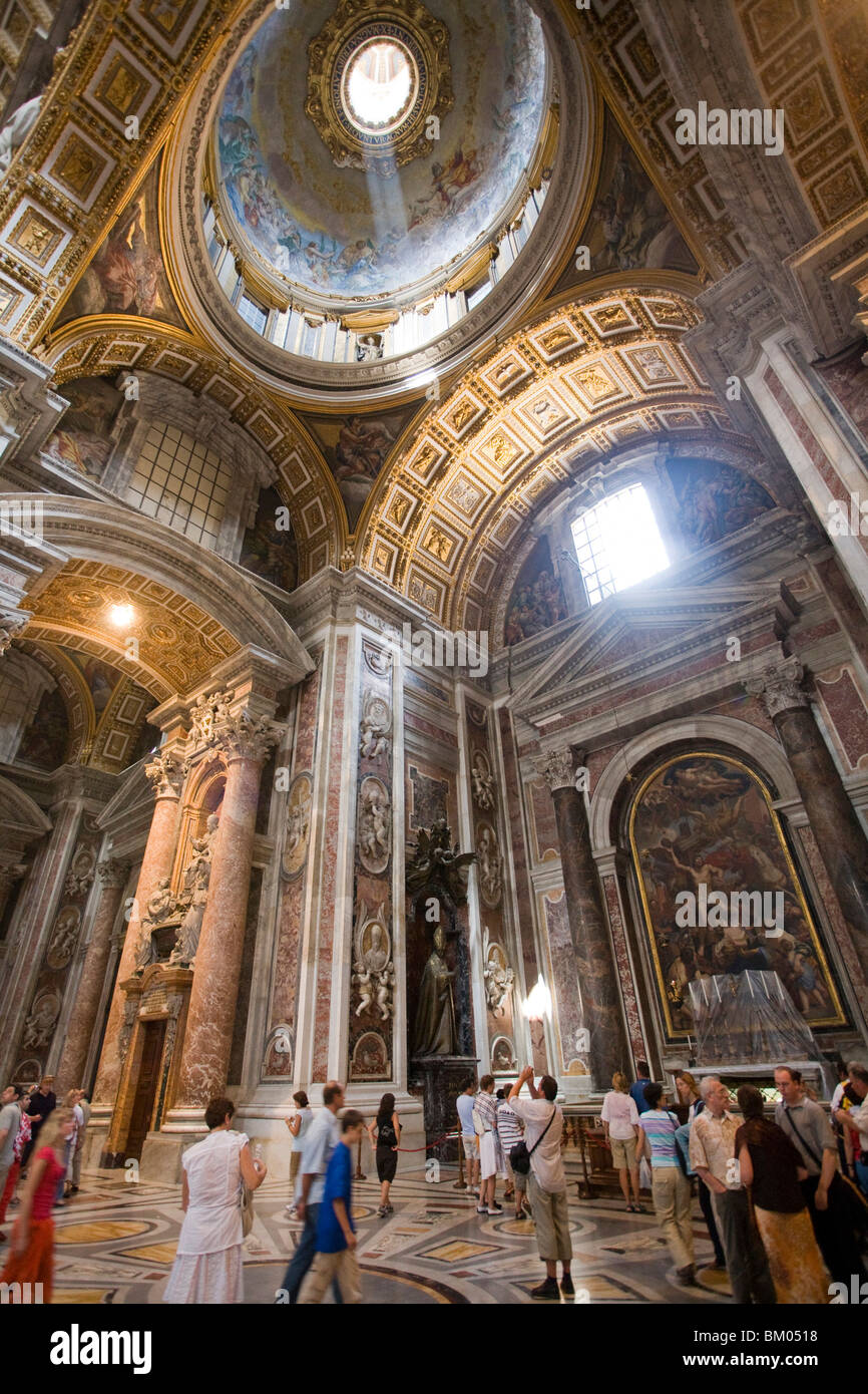 Chapel of Saint Sebastian, Saint Peter's Basilica, Vatican Stock Photo ...