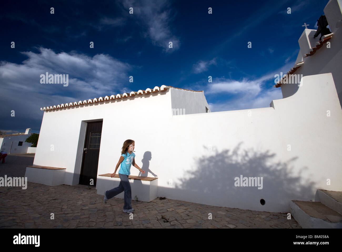 Typical architecture, town of Porches, municipality of Lagoa, district ...