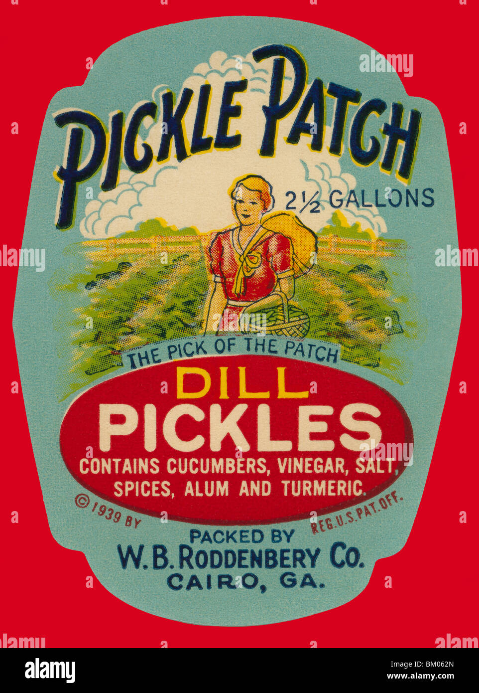 Pickle Patch Dill Pickles Stock Photo - Alamy