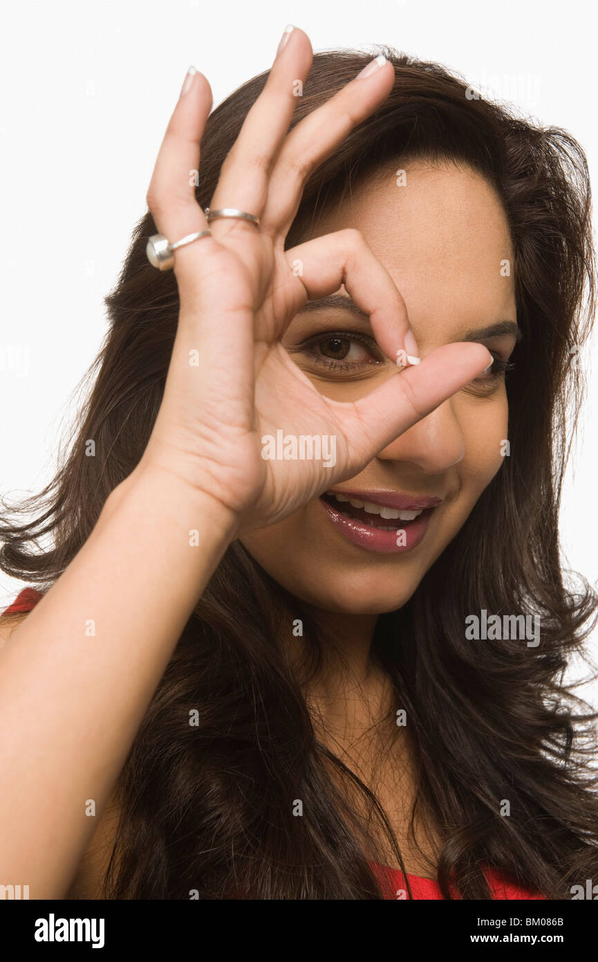 Beautiful asian woman eye Cut Out Stock Images & Pictures - Alamy