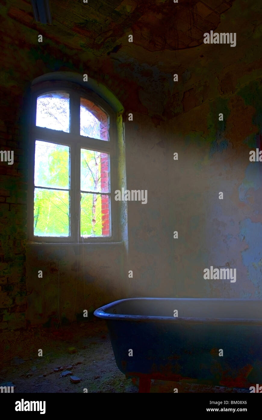 Some urbex, Soviet hospital Stock Photo - Alamy