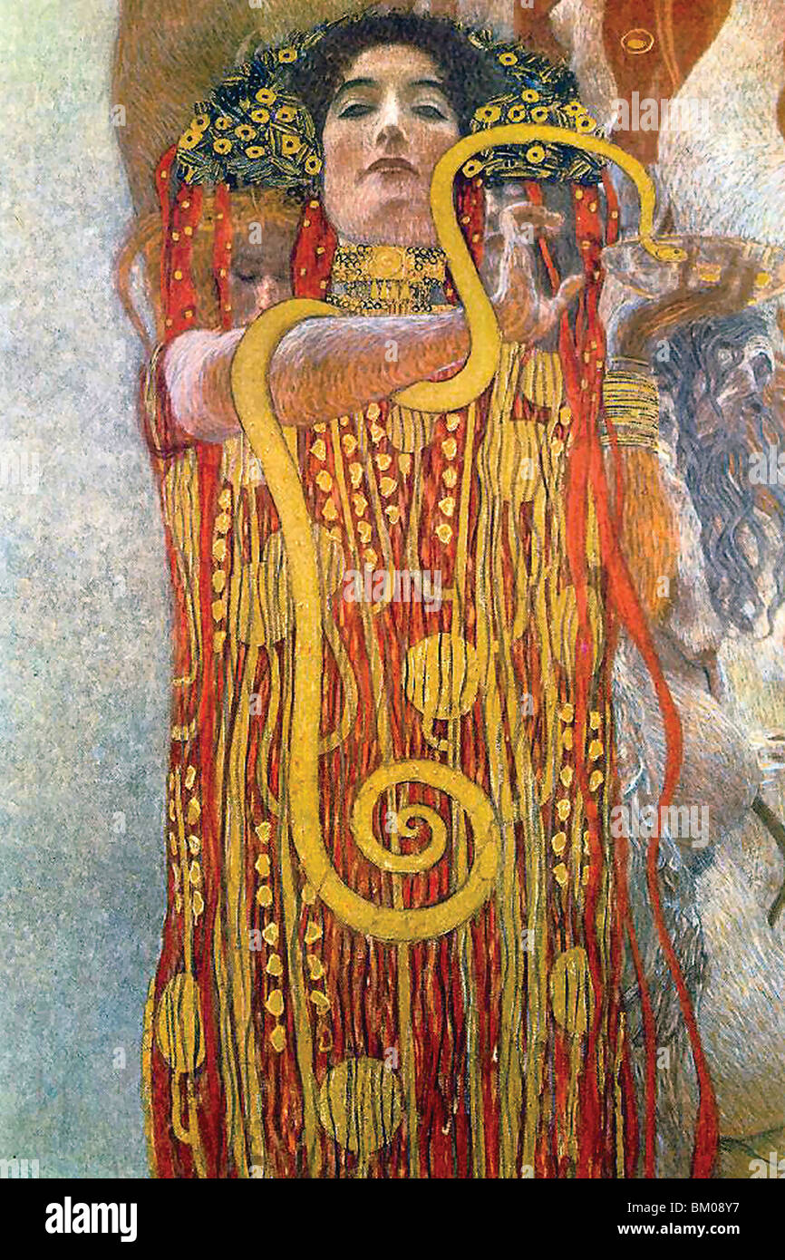 Hygeia the greek goddess of health hi-res stock photography and images ...