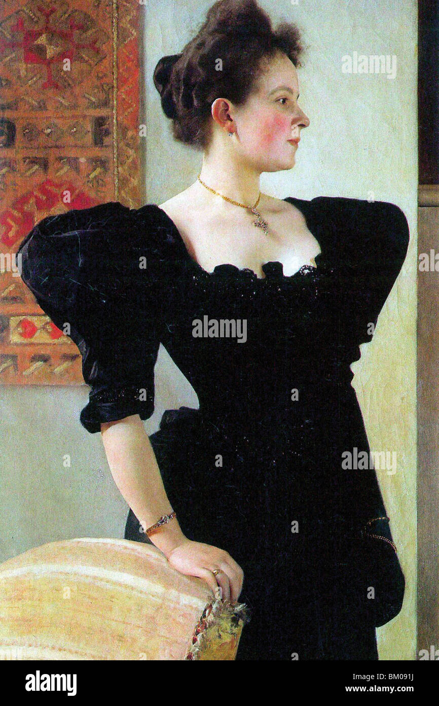 Portrait of Marie Breunig Stock Photo - Alamy