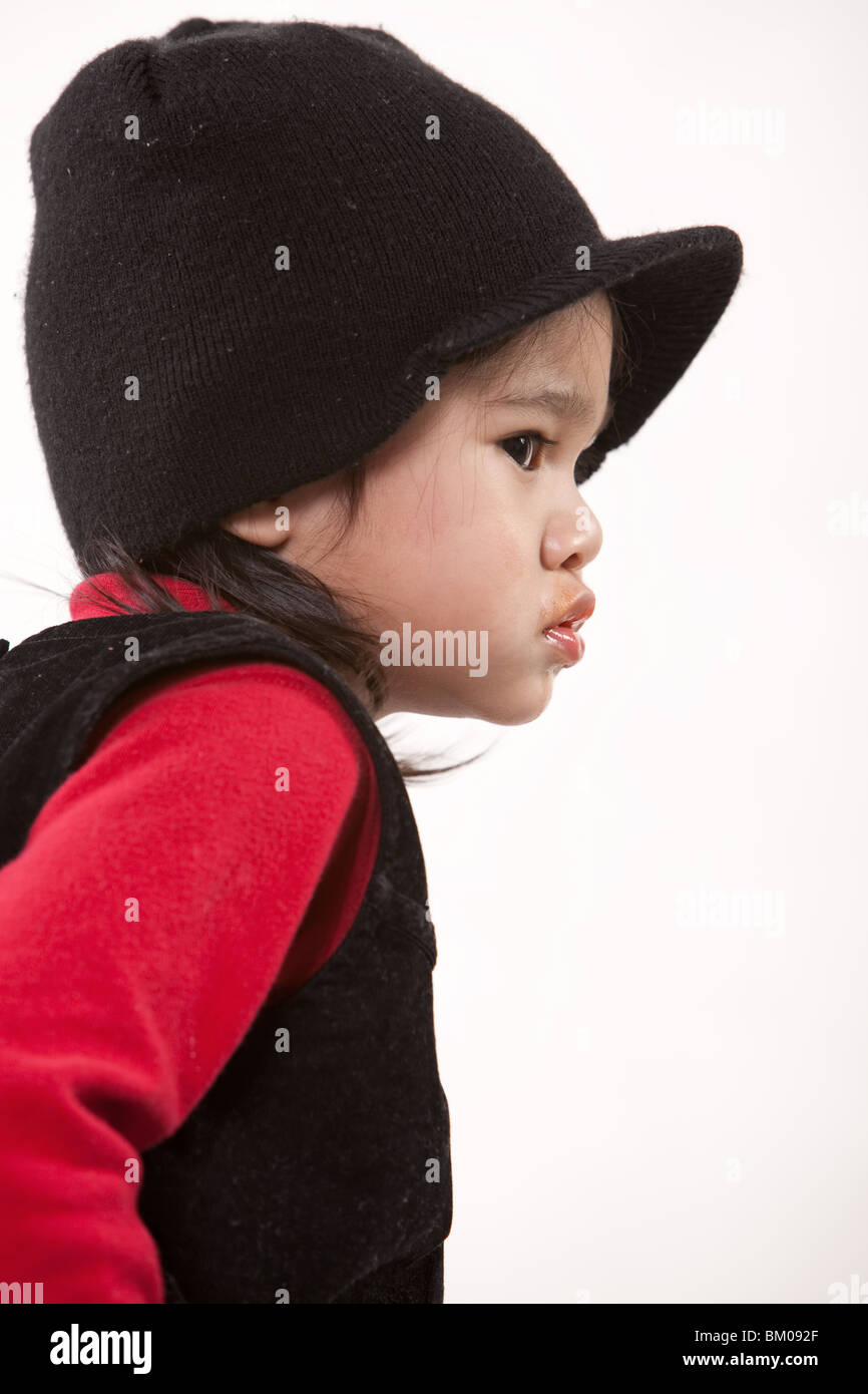 Attractive asian toddler child aged two Stock Photo - Alamy