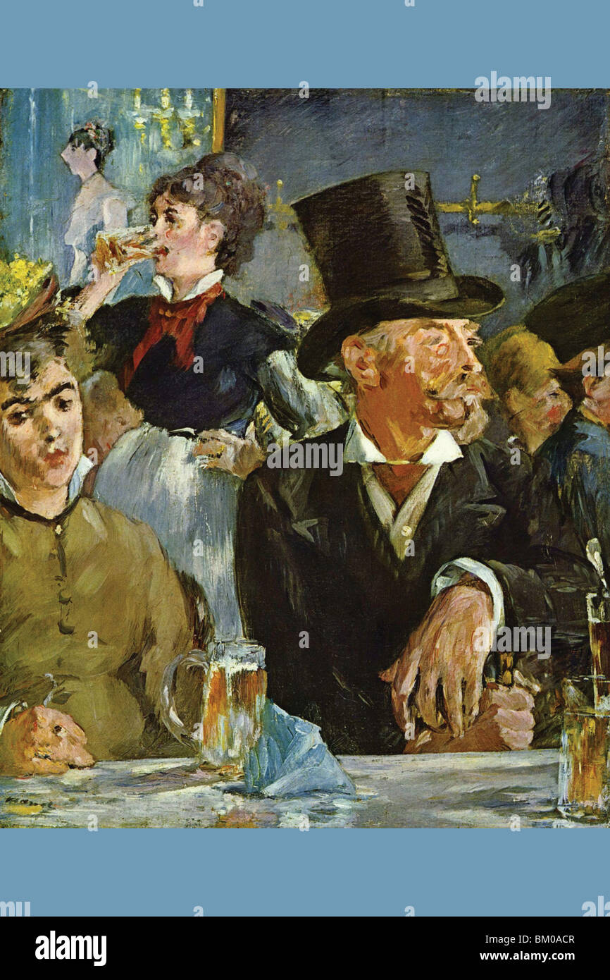 Cafe concert manet hi-res stock photography and images - Alamy