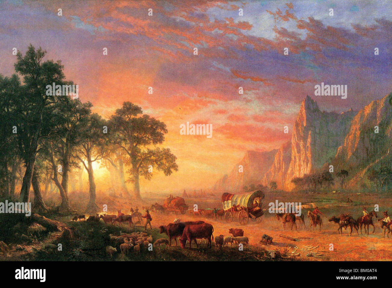 The Oregon Trail Stock Photo - Alamy