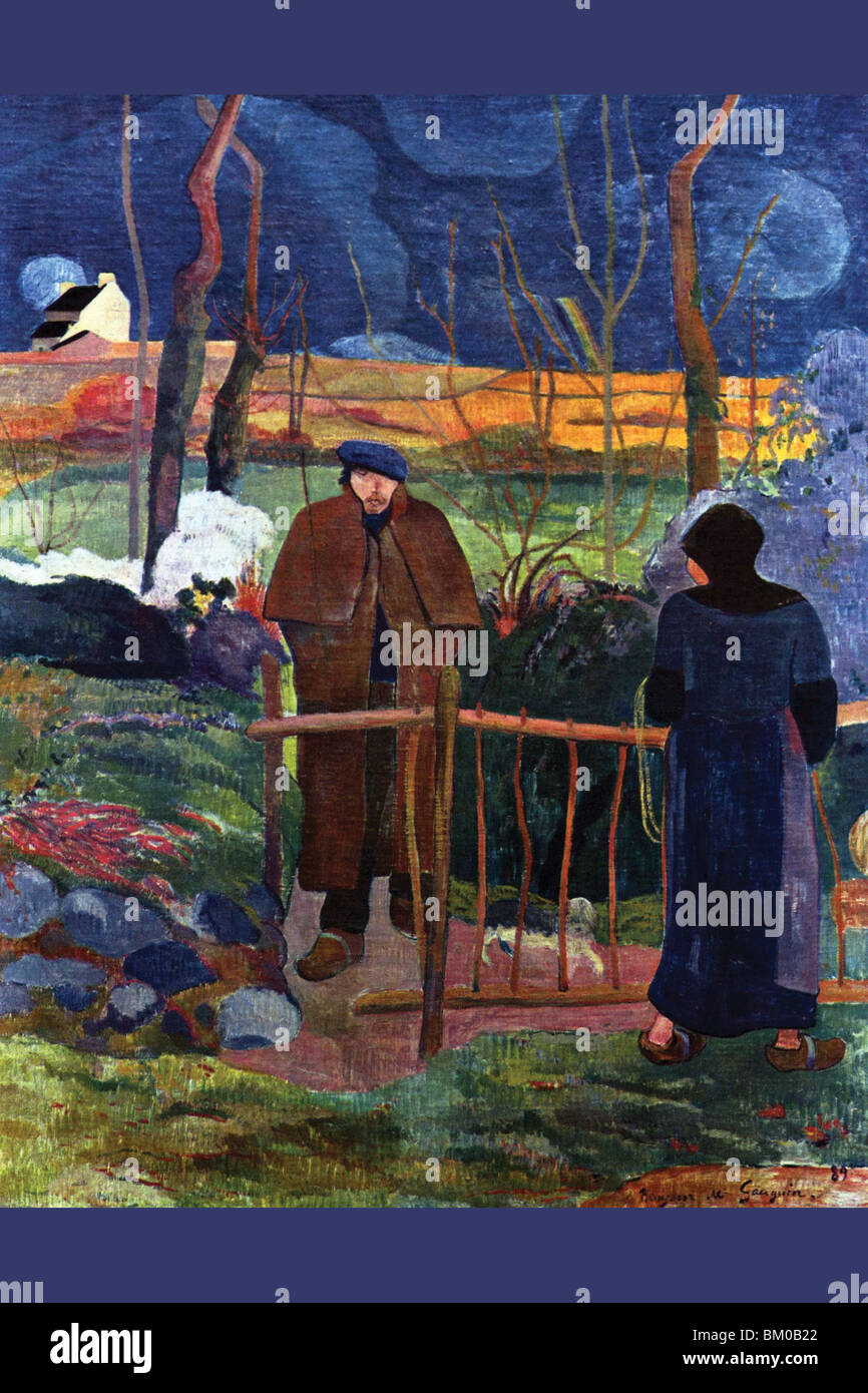 Good Day Mr. Gauguin Stock Photo - Alamy
