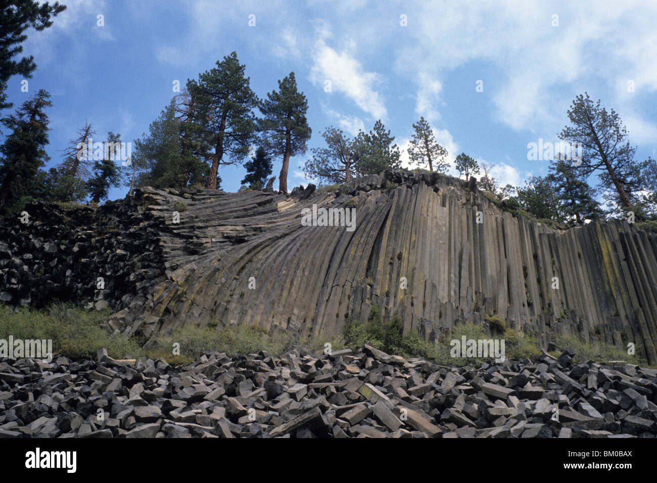 Devil's Postpile National Monument, Near Mammoth Lakes, California, USA ...