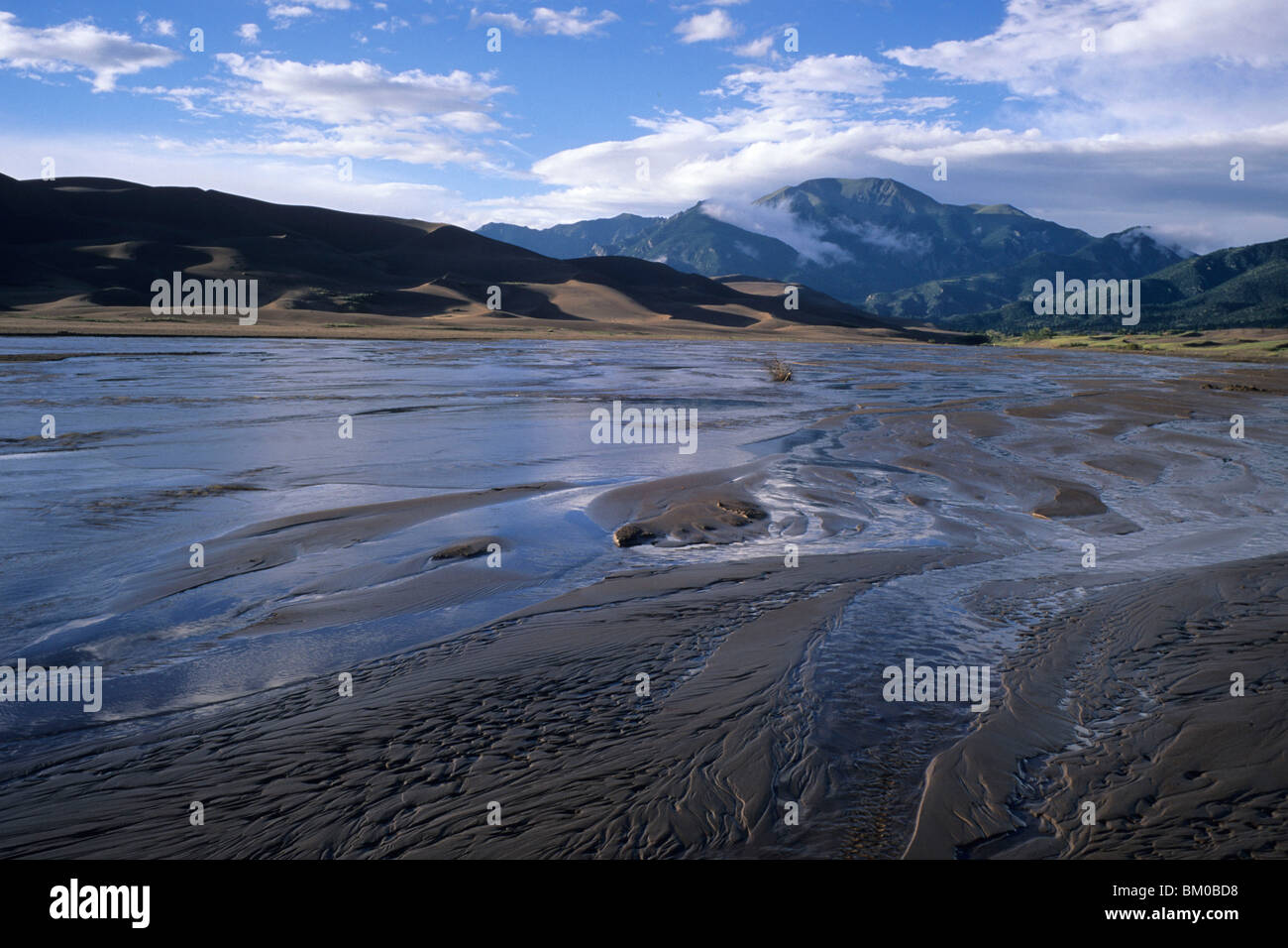 Medano Creek & Great Sand Dunes, Great Sand Dunes National Monument ...