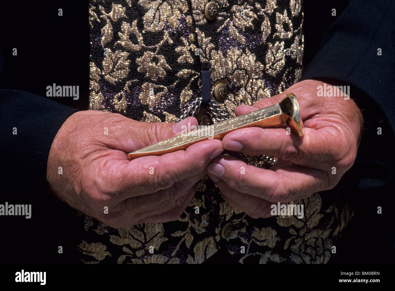 Golden Spike Replica, Golden Spike National Historic Site, to ...