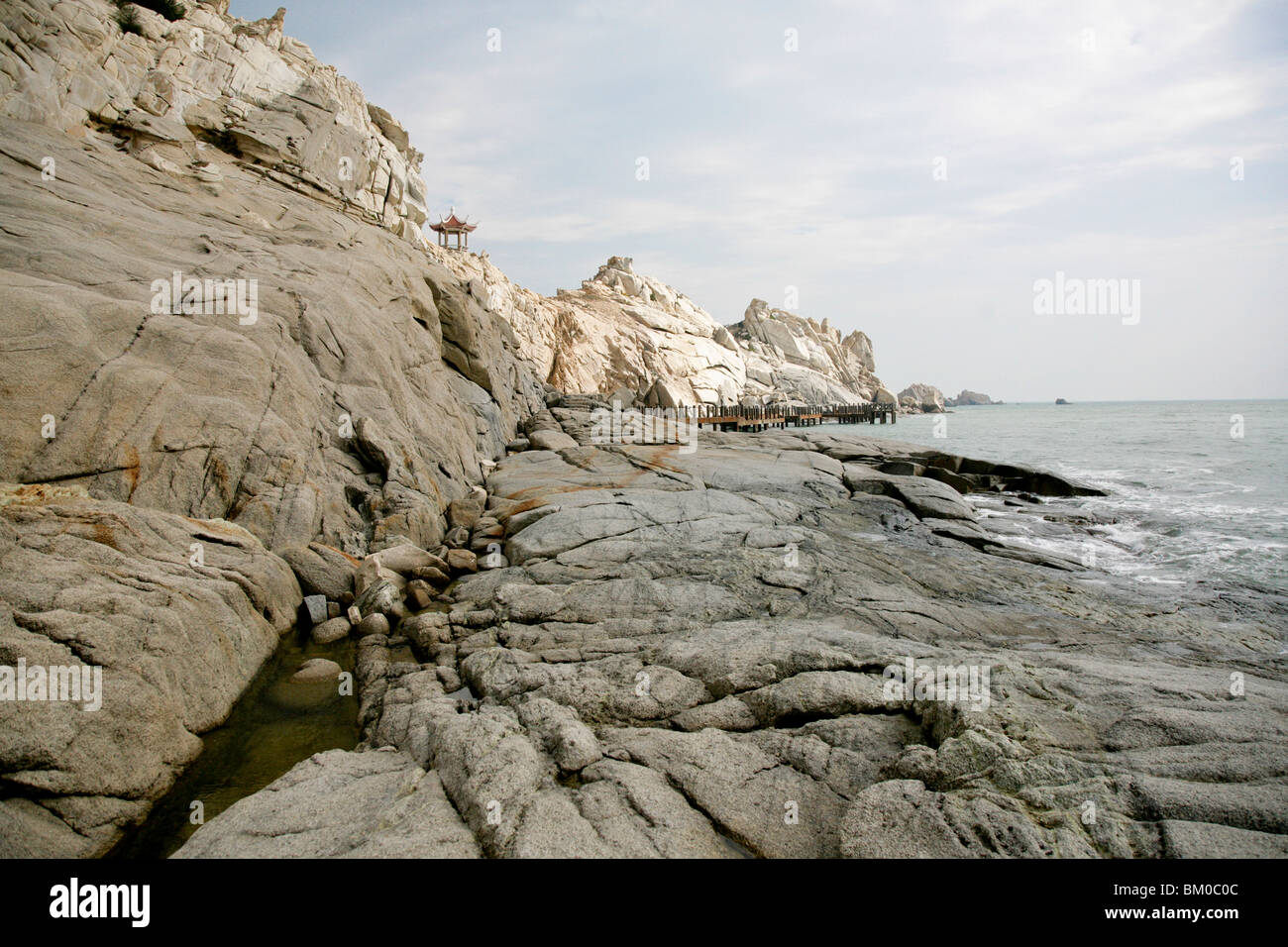 Tempel rocky coast mazu island hi-res stock photography and images - Alamy