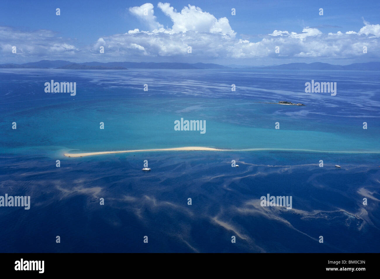 Aerial Photo of Bali Hai Sandbar, Near Hayman Island, Whitsunday ...