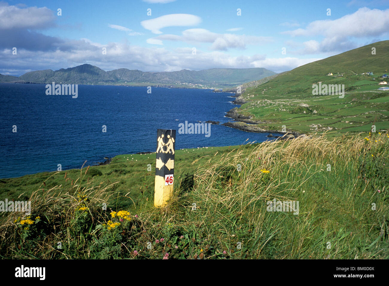 Beara Way Signpost, Beara Peninsula, near Garnish, County Cork, Ireland ...