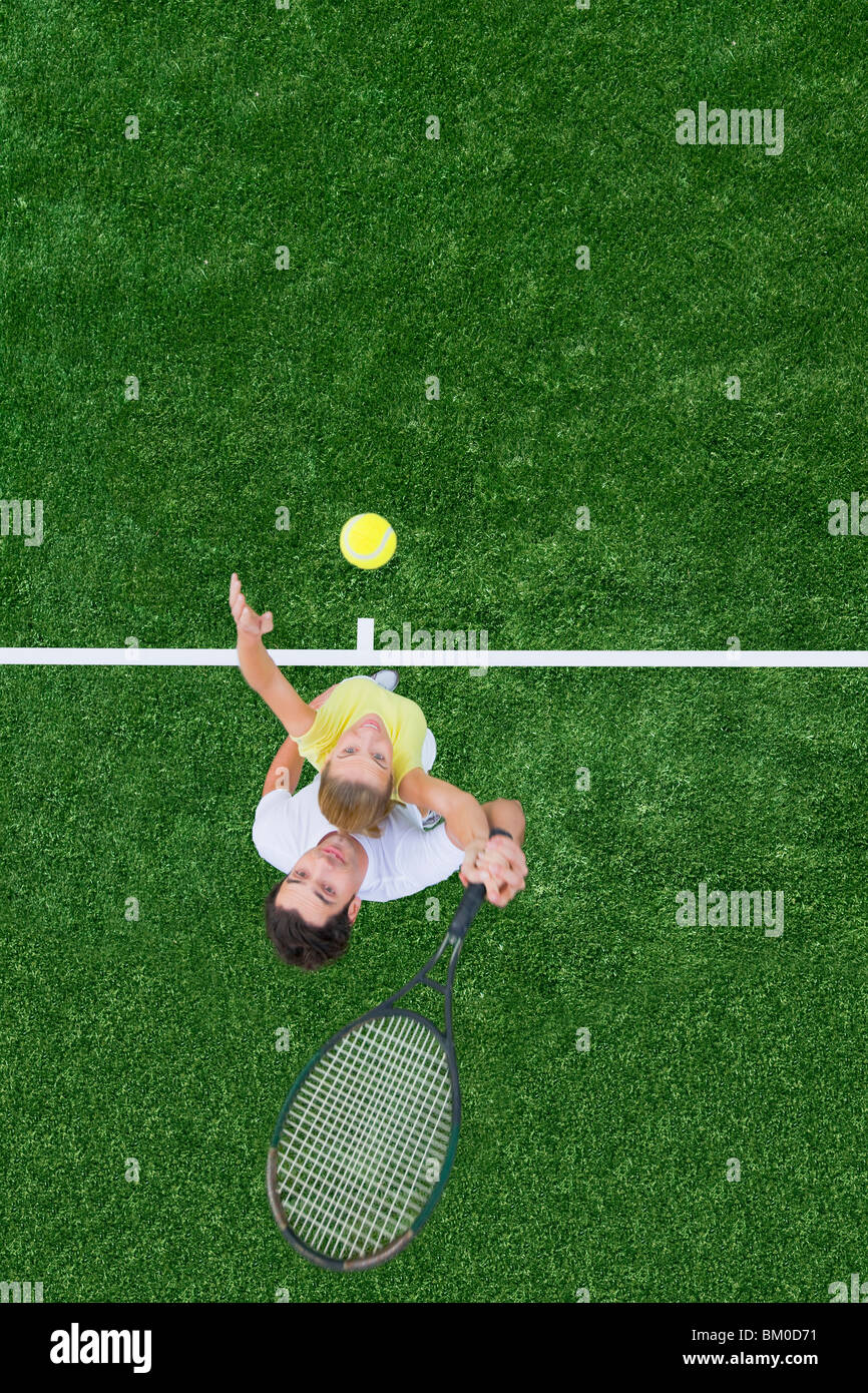 Coach husband tennis hi-res stock photography and images - Alamy