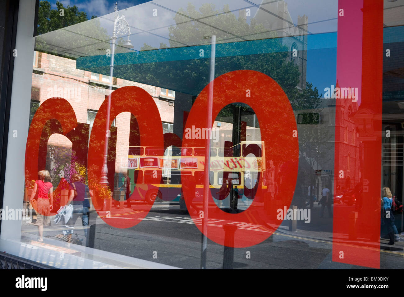 Cool Dublin Window Display, Dublin, Ireland Stock Photo - Alamy