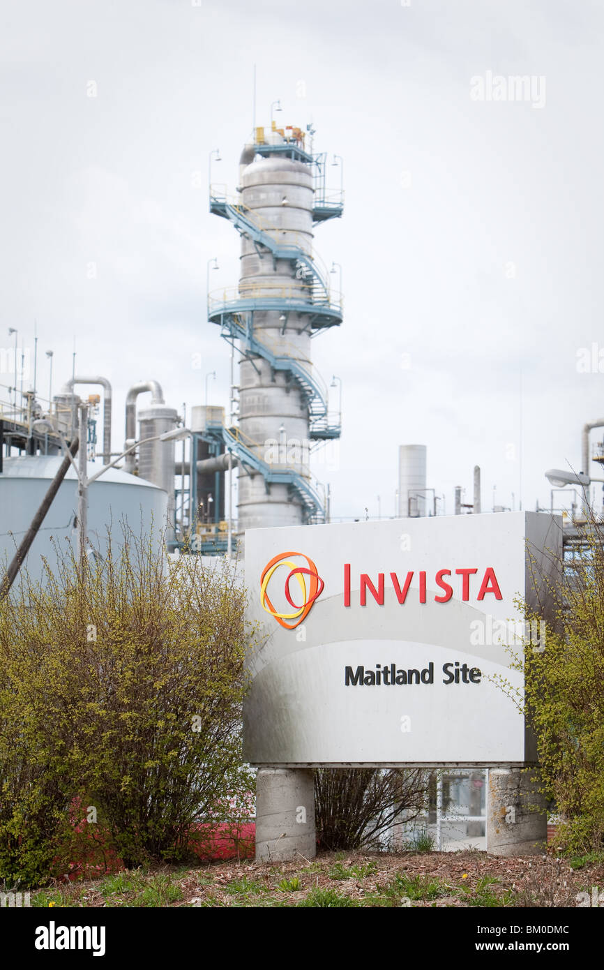 Invista plant is pictured in Maitland, Ontario Stock Photo - Alamy