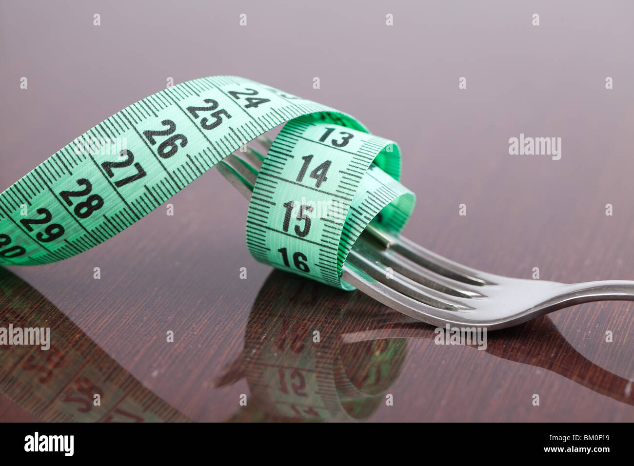 Tape measure fork hi-res stock photography and images - Alamy
