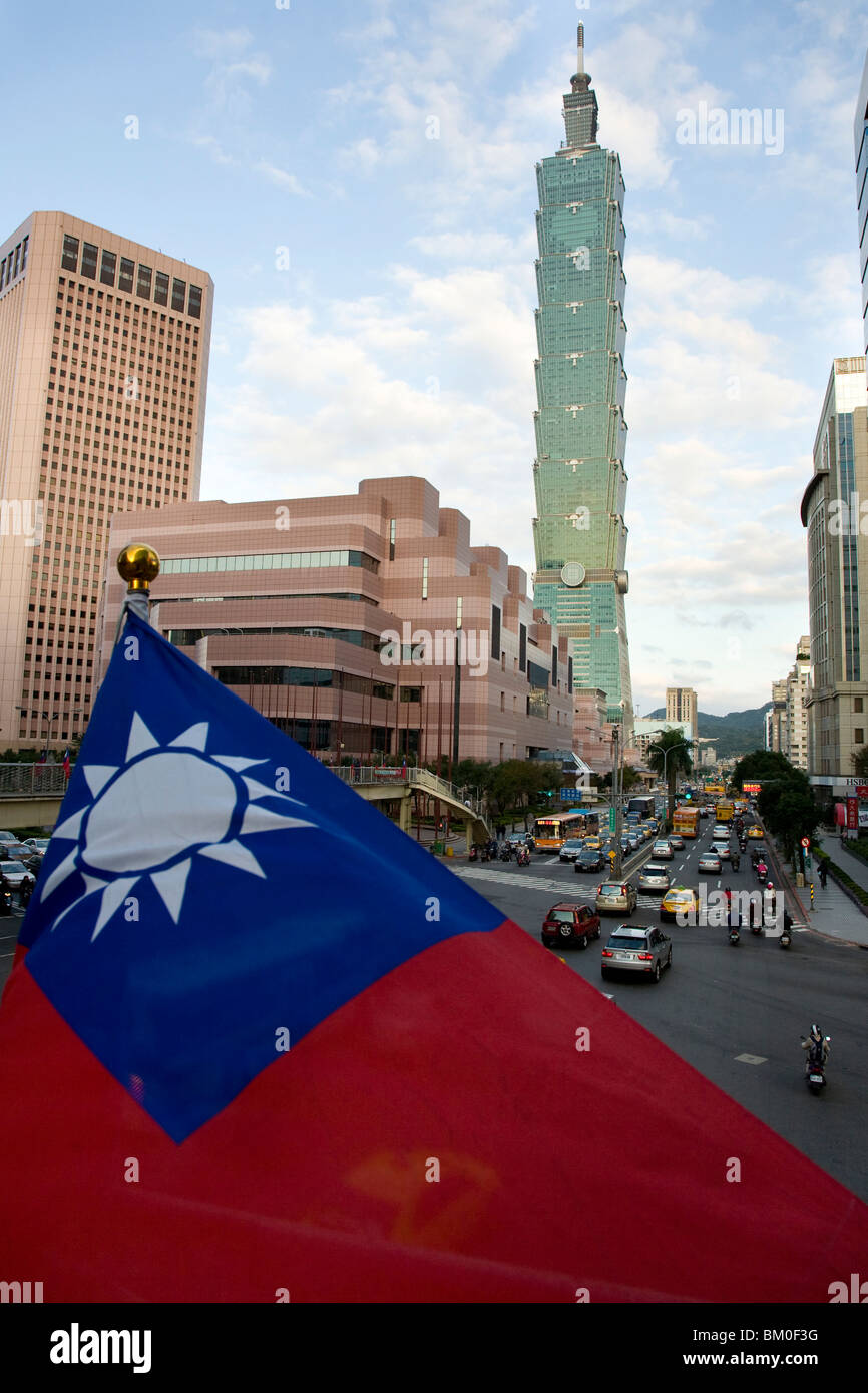 Taipei flag hi-res stock photography and images - Alamy