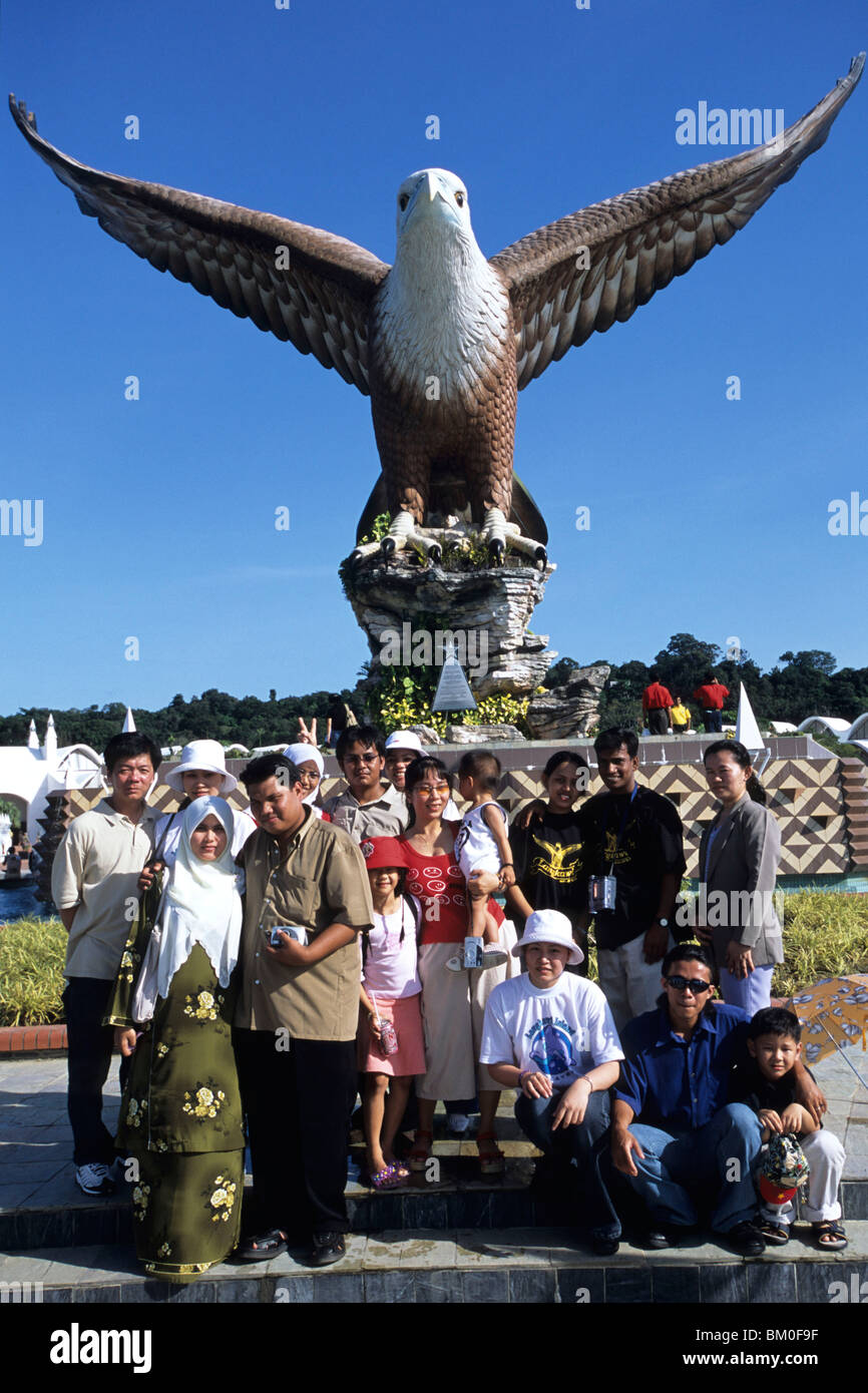 Dataran Lang Eagle Square, Kuah, Langkawi, Malaysia Stock Photo - Alamy
