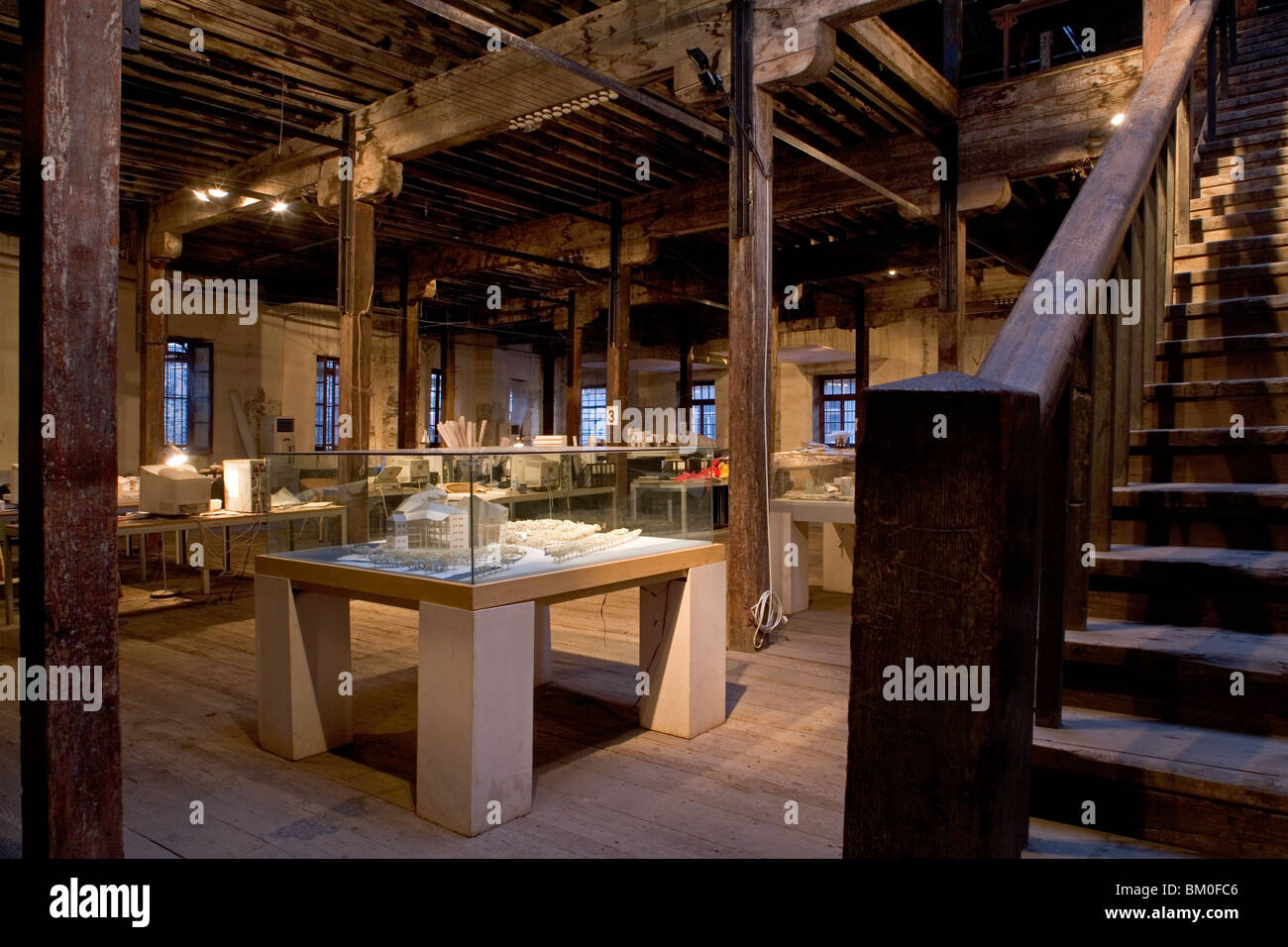 architect office, loft in converted factory, Souzhou Creek Stock Photo ...