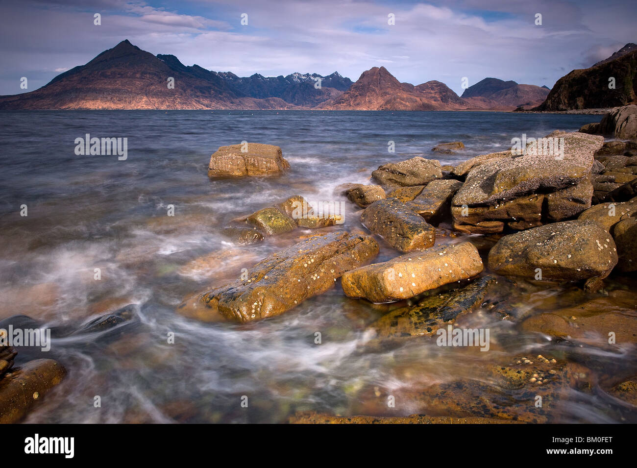 Cuillin Ridge from Elgol, Isle of Skye, Scotland Stock Photo - Alamy